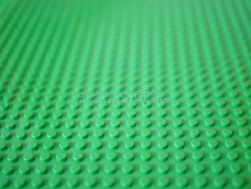 Background of Green Plastic Sheet Filled with Round Knots Stock Image ...
