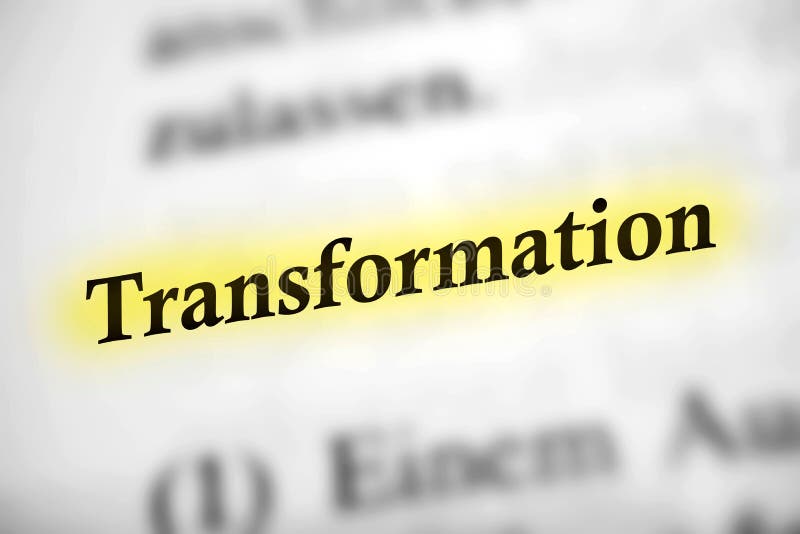 Selective Focus from the Book of the Word Transformation Highlighted ...