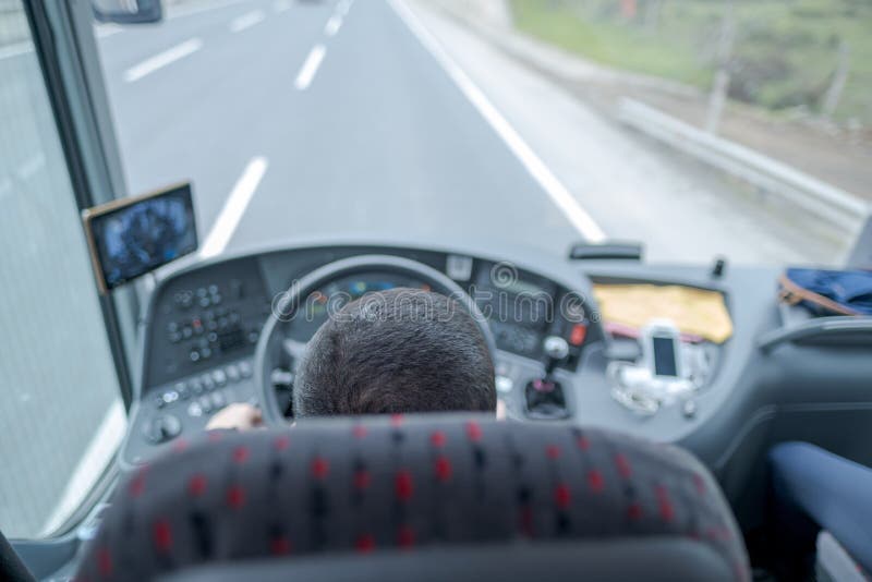 Selective Focus of a Bus Driver and His Perspective in a Bus Traveling ...