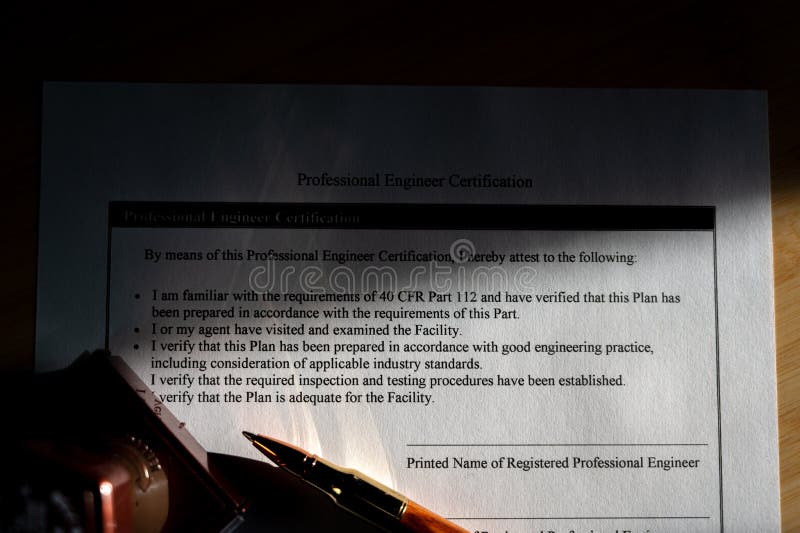 Selective Focus on Generic Professional Engineer, Architecture. or ...