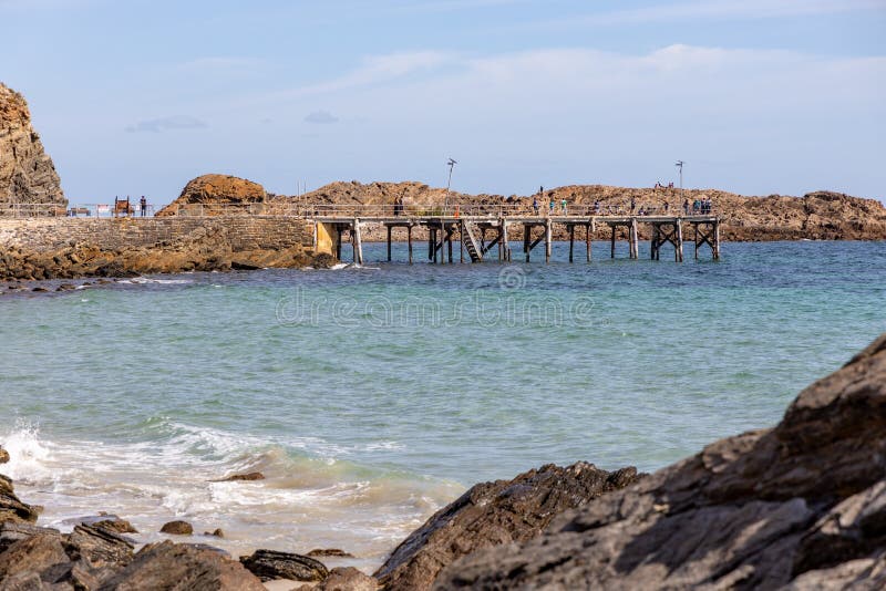 A Selective Focus of the Jetty Located at Second Valley South Australia ...