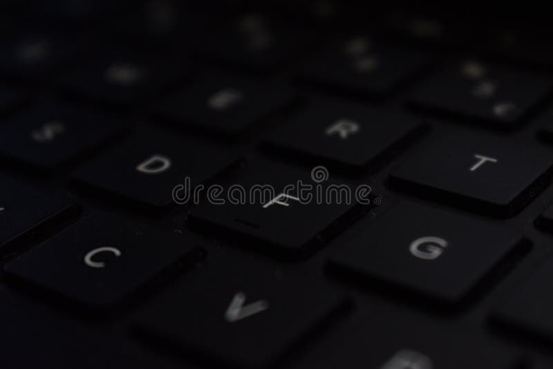 Selective Focus of Keyboard Letters Stock Photo - Image of selective ...