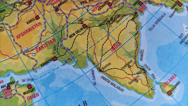 India Pakistan Map Outline Stock Photos - Free & Royalty-Free Stock ...