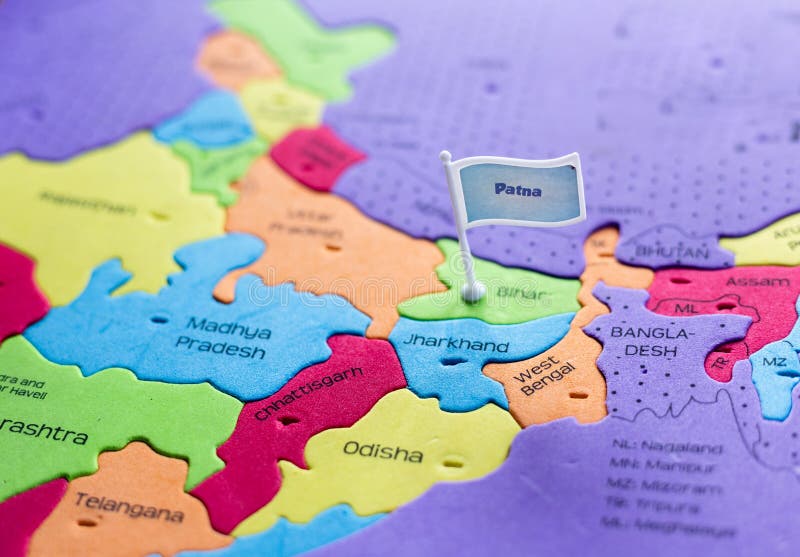 Patna - the Capital City of Bihar Stock Image - Image of state ...