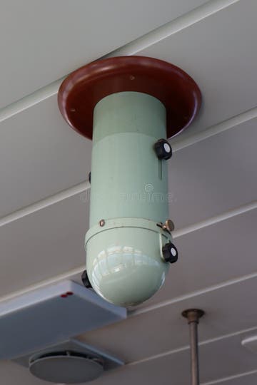 Periscope Which is in the Ship Control Rudder of the Supply Ship Bridge ...