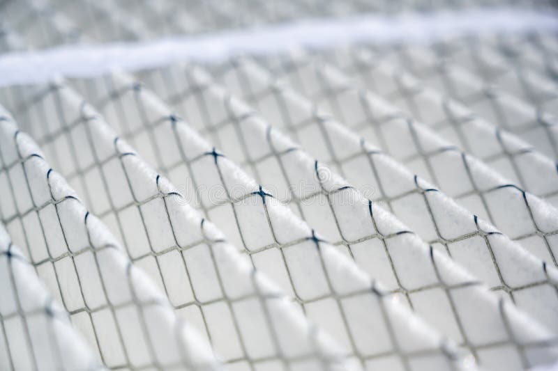 Selective Focus on Section of a New White and Clean Residential Air ...