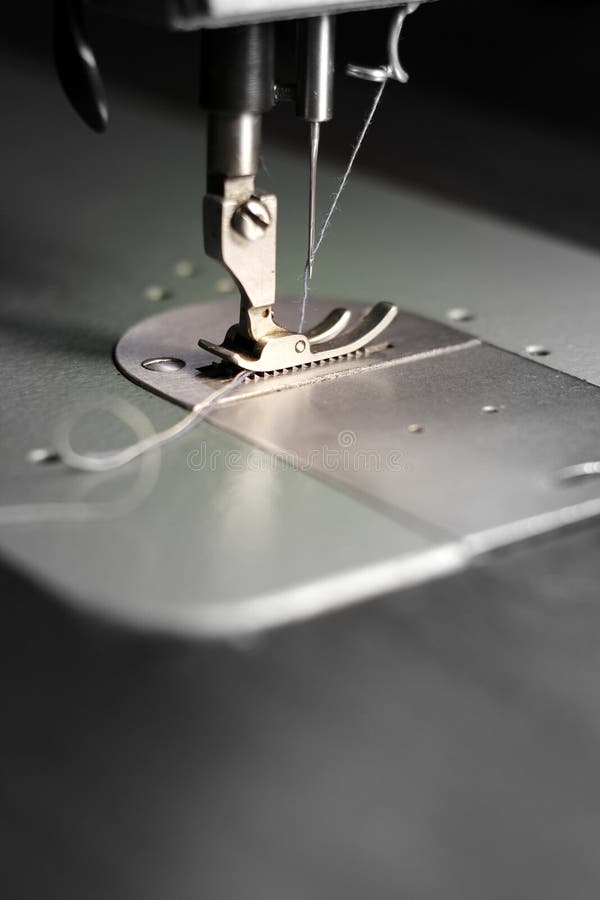Selective Focus Sewing Machine Color Tone Stock Photo - Image of ...