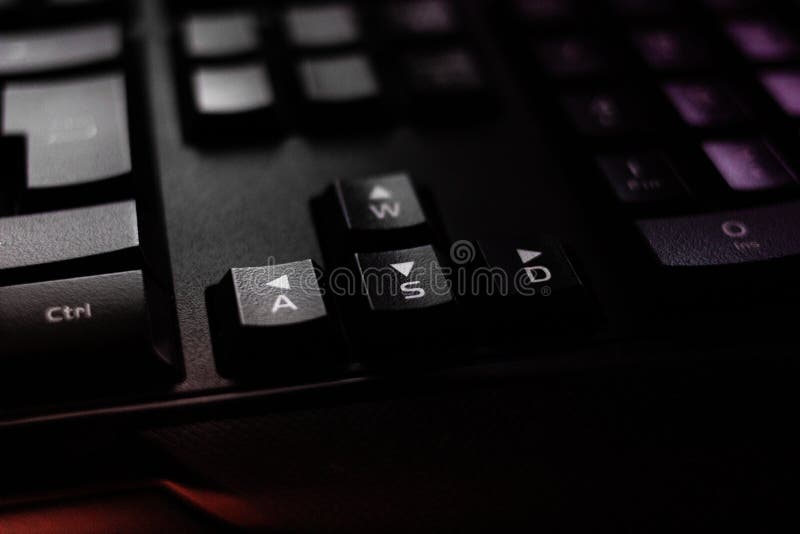 Selective Focus Shot of Keyboard Letters Stock Photo - Image of digital ...