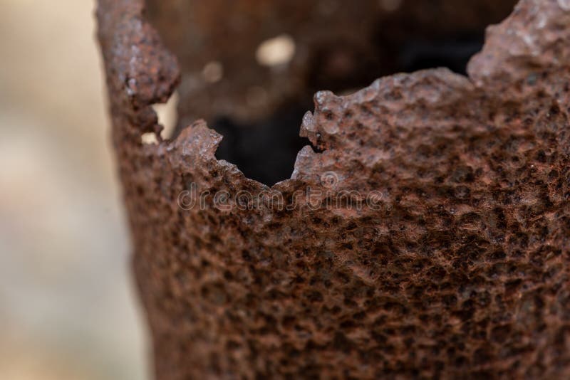 Selective Focus Shot of an Old Rust Texture Stock Photo - Image of ...