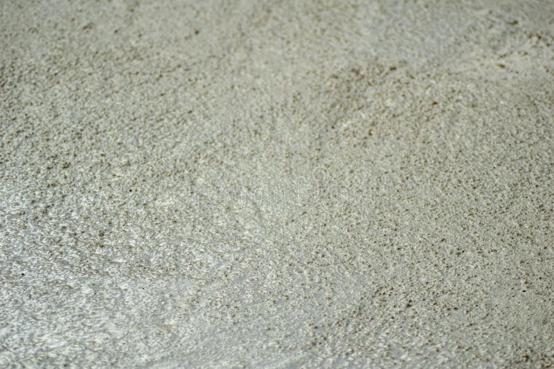 Selective Focus, Textured Background Image of Fresh Mixed Cement in ...