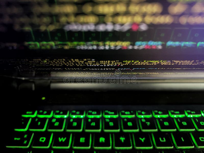 Selective Focused Of A Computer Program Code That Is Often Used Computer Language Source Code