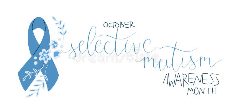 Selective Mutism Awareness Month October Promotion Banner Template with ...