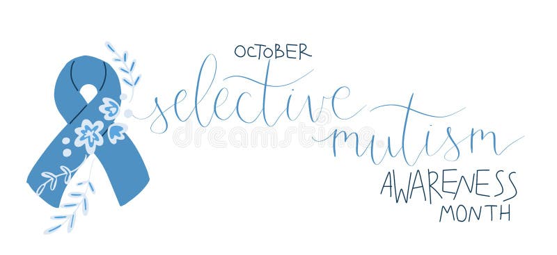 Selective Mutism Awareness Month October Promotion Banner Template with ...