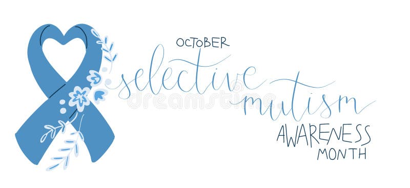 Selective Mutism Awareness Month October Promotion Banner Template with ...