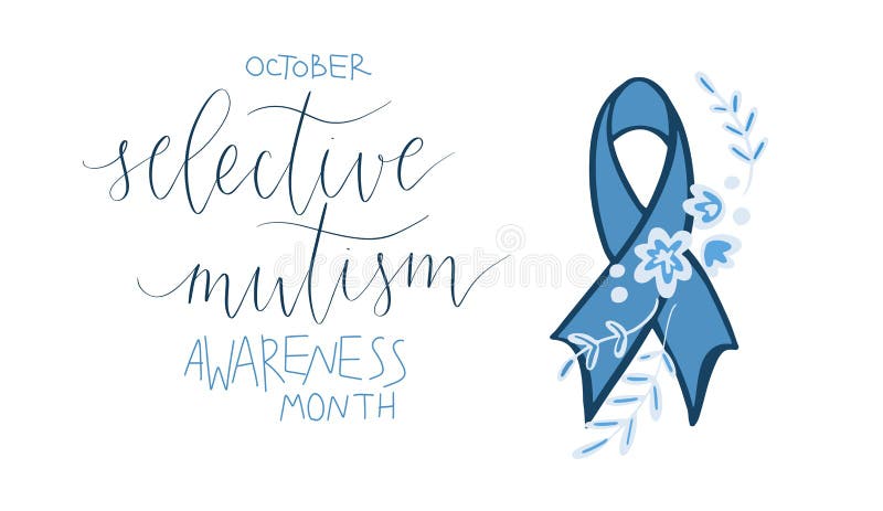 Selective Mutism Awareness Month October Promotion Banner Template with ...