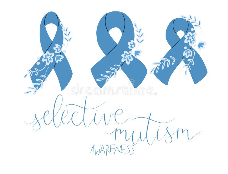 Selective Mutism Awareness Month October Promotion Banner Template with ...