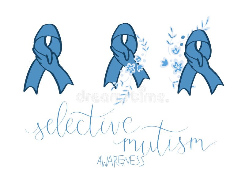 Selective Mutism Awareness Month October Promotion Banner Template with ...