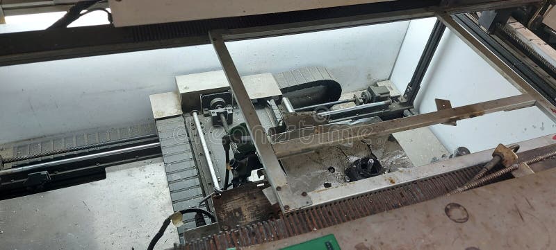 Selective Soldering Machine, Using in SMT Stock Image - Image of ...