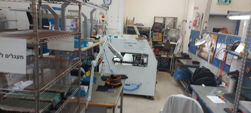 Selective Soldering Machine, Using in SMT Stock Image - Image of iron ...