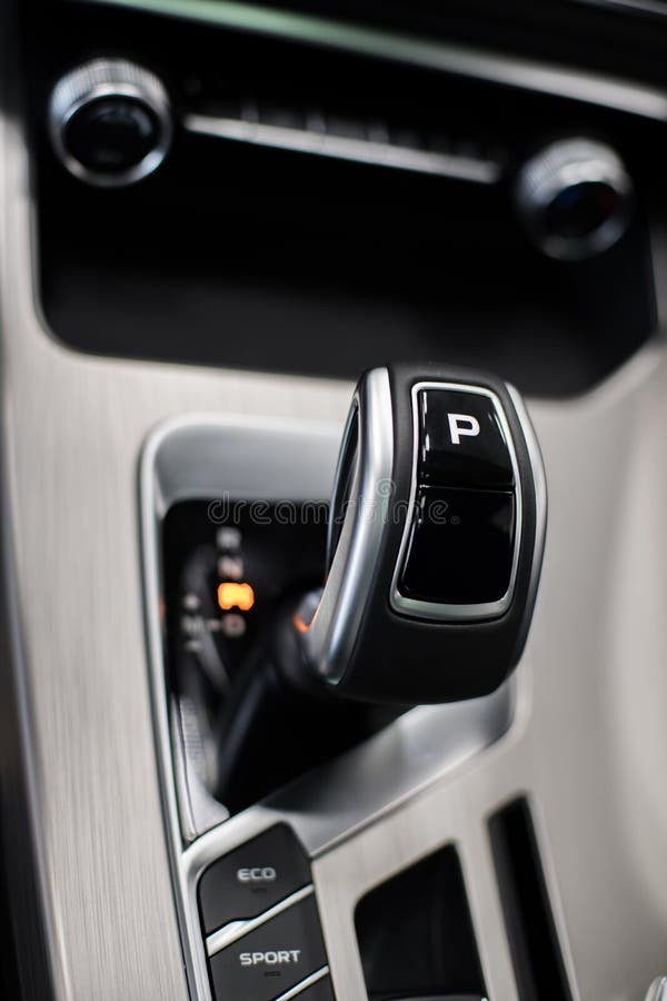 Selector Switch Gear Box Car Stock Image - Image of object, manual ...