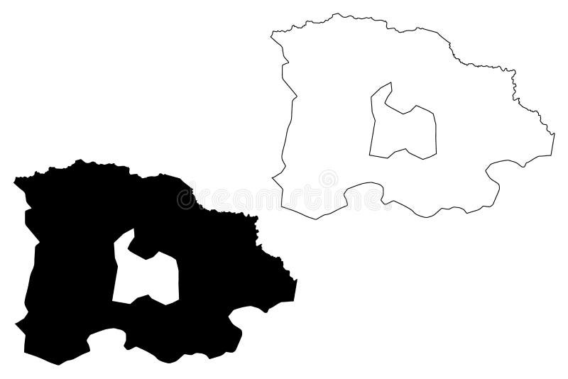 Selenge Province Aimags, Provinces of Mongolia Map Vector Illustration ...