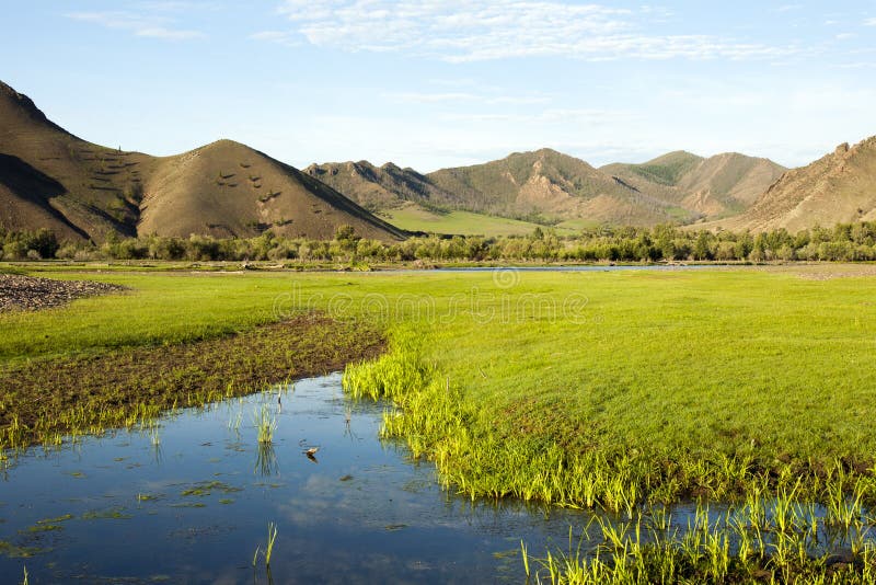 Selenge river Mongolia stock image. Image of angling - 38322151