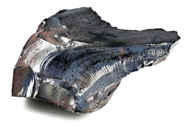 Major Copper Minerals Also Ores with Names Isolated Stock Photo - Image ...