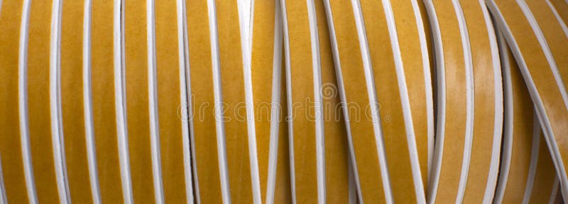 Self Adhesive Yellow Rubber Sealing Roll. Foam Insulation for Windows ...