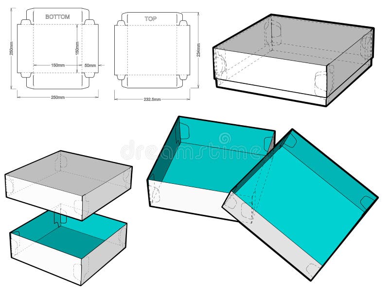 Self-assembling Folding Box. Ease of Assembly, No Need for Glue ...