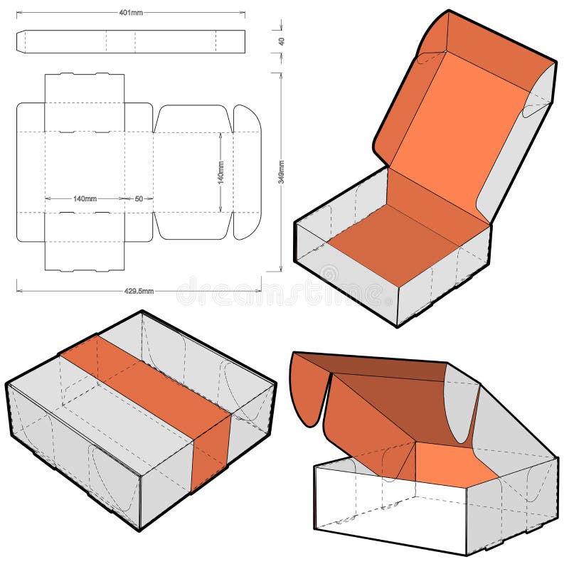 Self-assembling Folding Box. Ease of Assembly, No Need for Glue ...