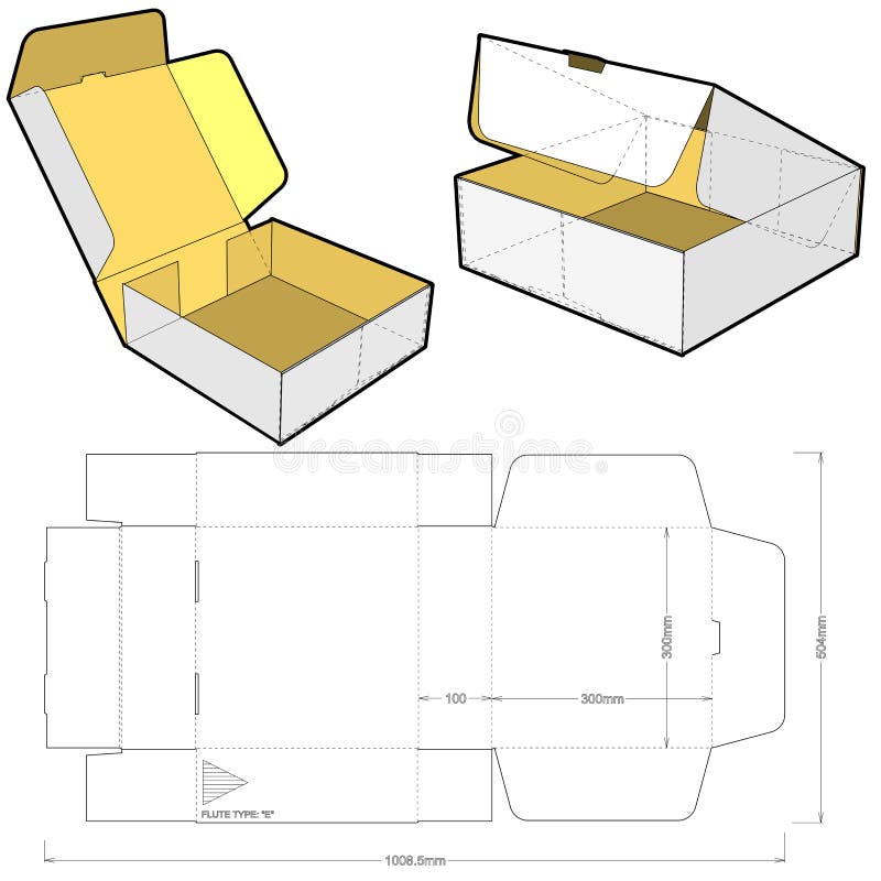 Box Template Stock Illustrations – 299,346 Box Template Stock ...