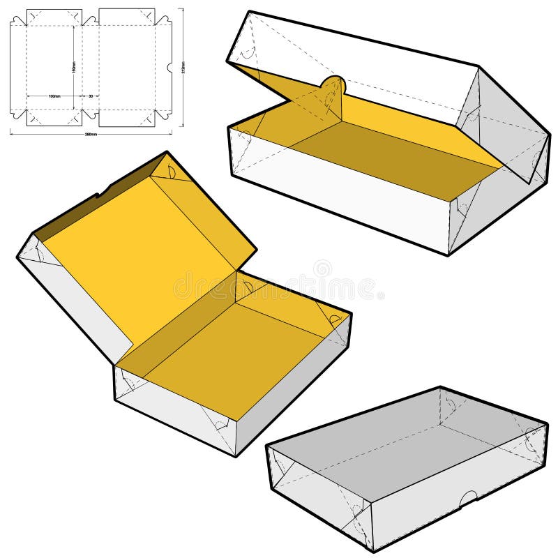 Self-assembling Folding Box. Ease of Assembly, No Need for Glue ...
