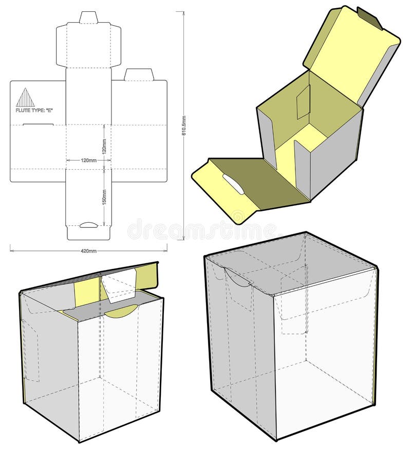 Self-assembling Folding Box. Ease of Assembly, No Need for Glue ...