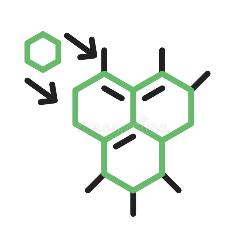 Self Assembly Icon Image. stock vector. Illustration of nanotech ...