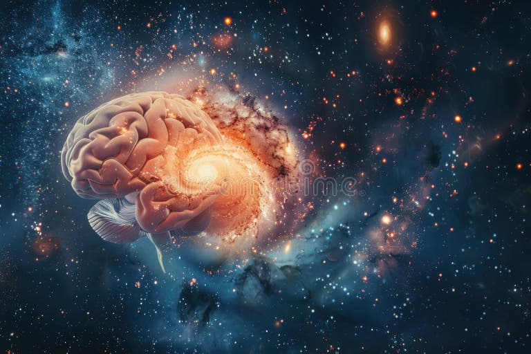 Self-assessment and Cognitive Flexibility Visualized Abstractly. Stock ...