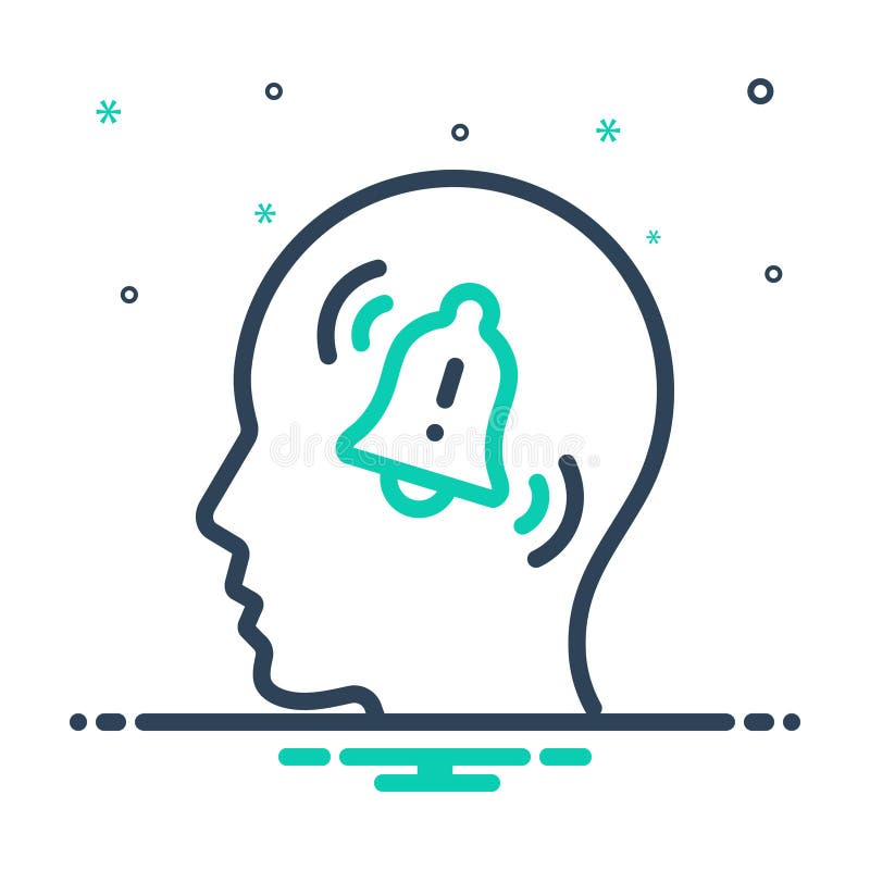 Mix Icon for Self Awareness, Self and Mind Stock Vector - Illustration ...