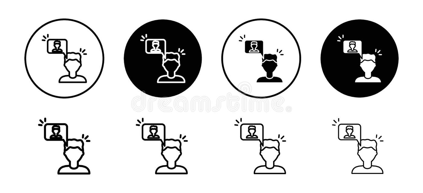 Self Reflection Icon Stock Illustrations – 1,426 Self Reflection Icon ...