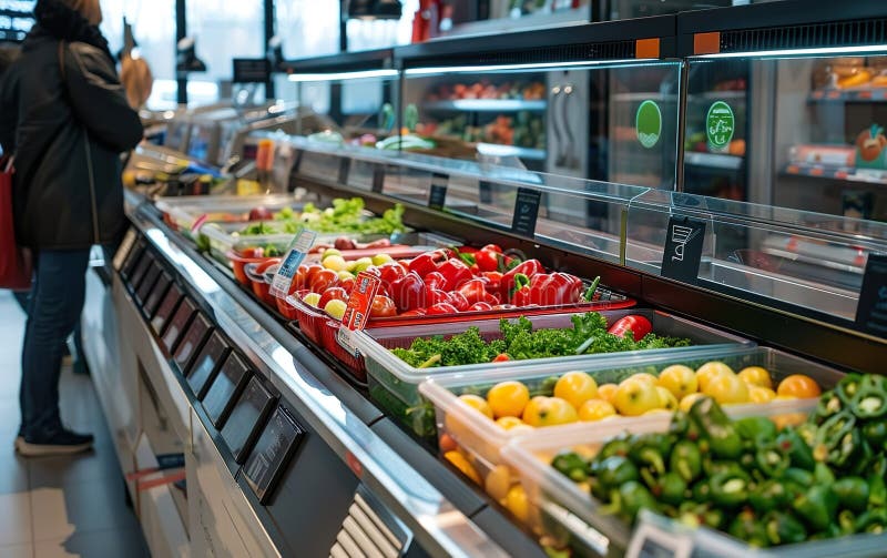 Self Check Out Machines Standing in a Raw on Self Check Out Lane in the ... Self Check Out Machines Standing in a Raw on Self Check Out Lane in the ...