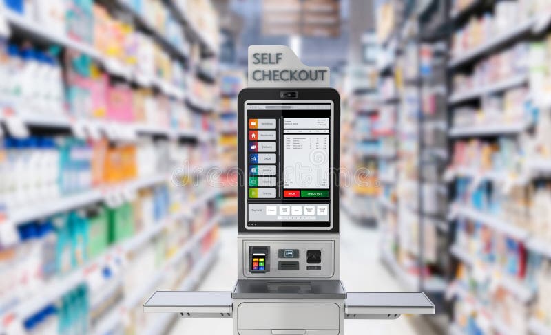 Self Checkout Stock Illustrations – 1,014 Self Checkout Stock ...