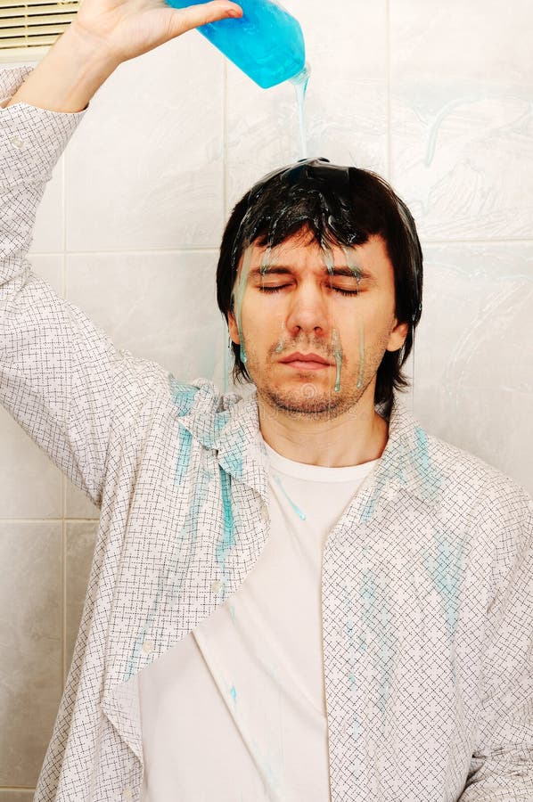 Self cleaning. stock image. Image of person, soap, detergents - 15058507