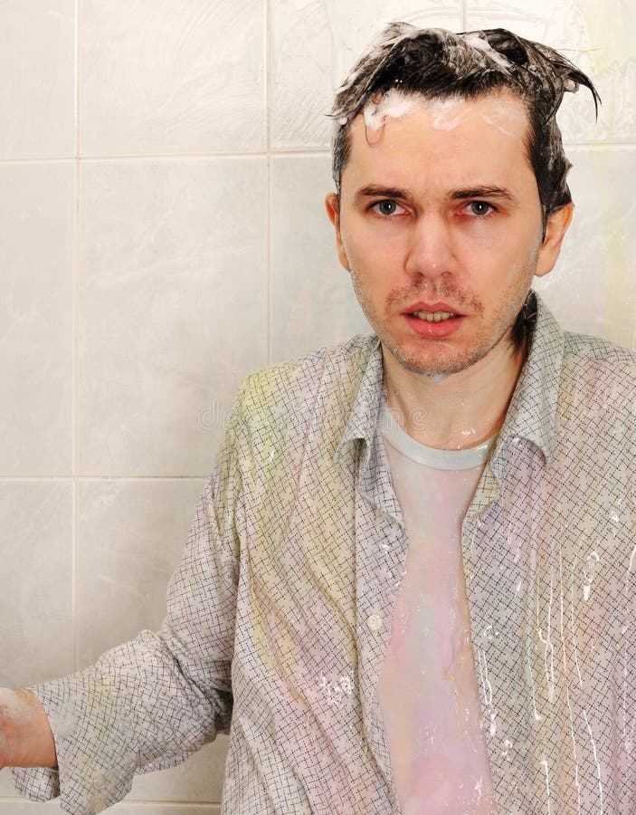 Self cleaning. stock image. Image of person, soap, detergents - 15058507