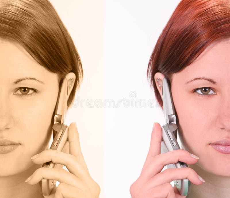 Self communication stock image. Image of human, profile - 4213835