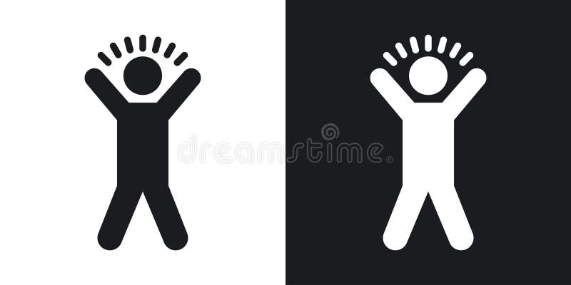 Self Confidence Icon Vector Stock Vector - Illustration of concept ...