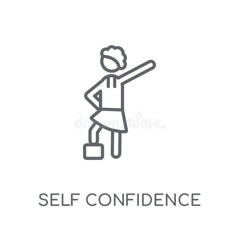 Self Confidence Linear Icon. Modern Outline Self Confidence Logo Stock ... Self Confidence Linear Icon. Modern Outline Self Confidence Logo Stock ...
