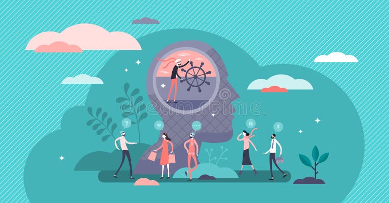 Self Control stock illustration. Illustration of concept - 41922671