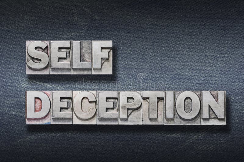 Self Deception Stock Illustrations – 134 Self Deception Stock ...