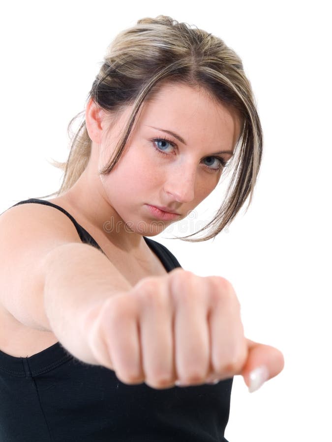 Self-defence stock image. Image of sensuality, pressure - 3818767