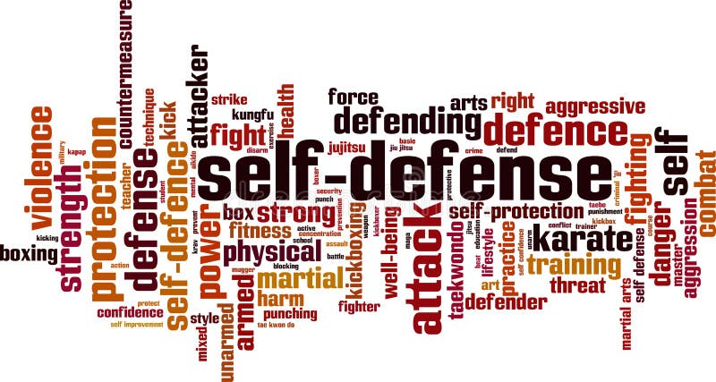 Self Defence Line Icons, Signs, Vector Set, Linear Concept, Outline ...