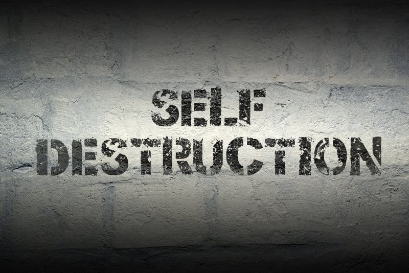 Self destruction GR stock image. Image of addiction, self - 83319061