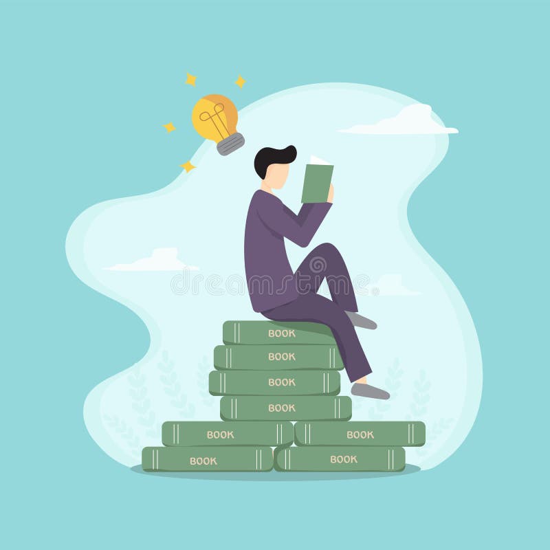 Self-development-education stock vector. Illustration of symbol - 246420544